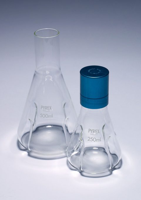 Baffled Flasks, Delong Neck, Conical | VNK Supply & Services