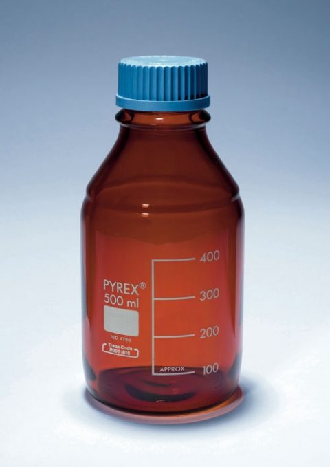 Laboratory Bottles, Round, Amber | VNK Supply & Services