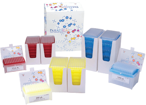 1mL Vertex Racked Blue, Graduated Tips | VNK Supply & Services